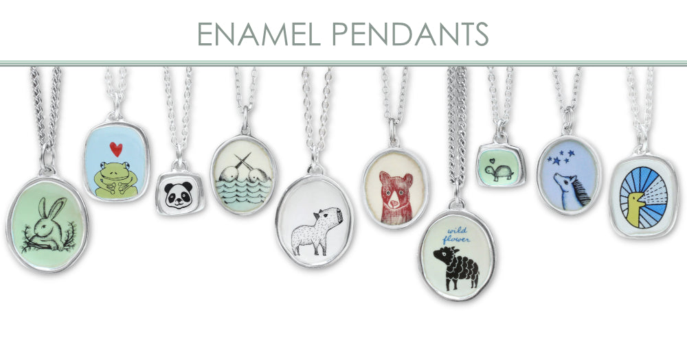 Sterling Charm Jewelry, Vitreous Enamel Jewelry, Gemstone Jewelry ...